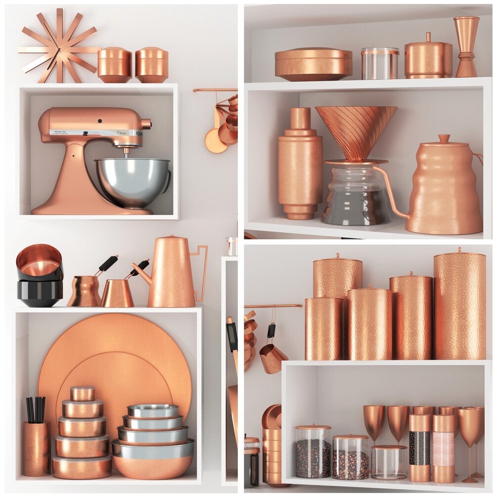 copper set
