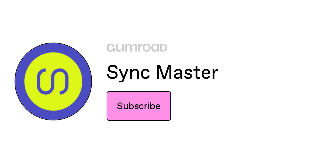 Sync Master