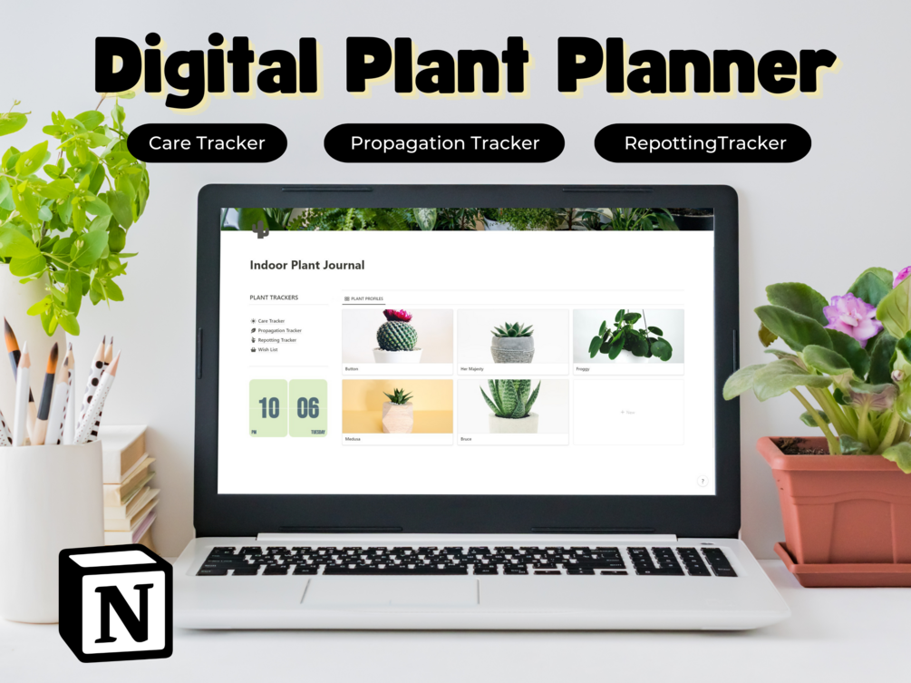 Digital Plant Planner | Notion Template
