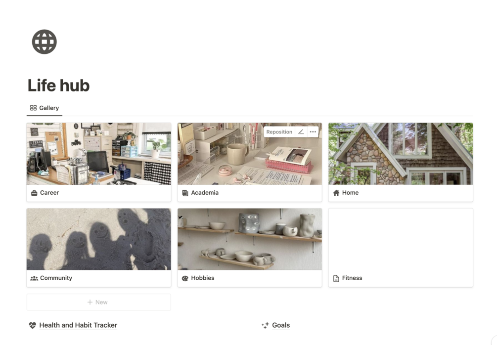 Notion Life Hub Template