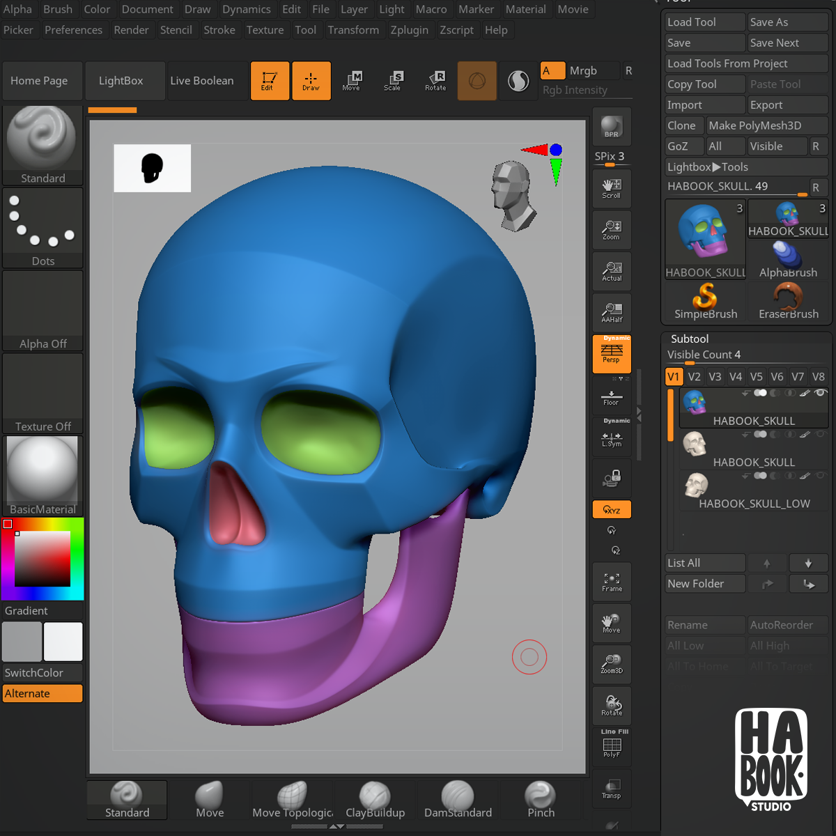 Free Simplified Skull Pack! - HABOOK