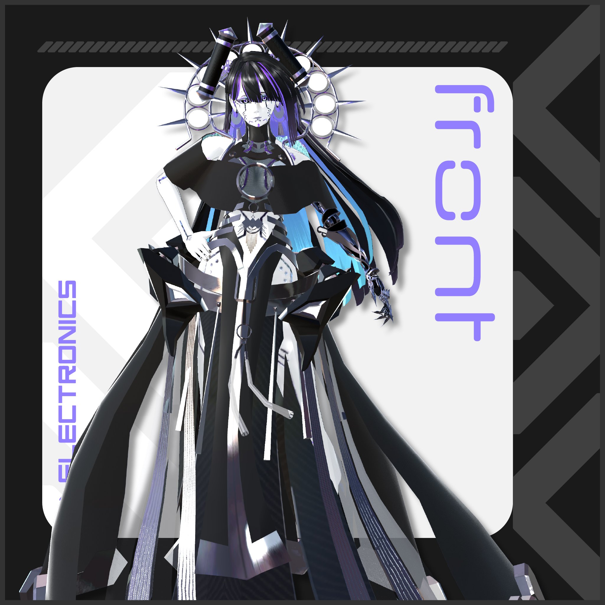 [VRChat] Kagehoushi Shiden - Oogarasu [Avatar]