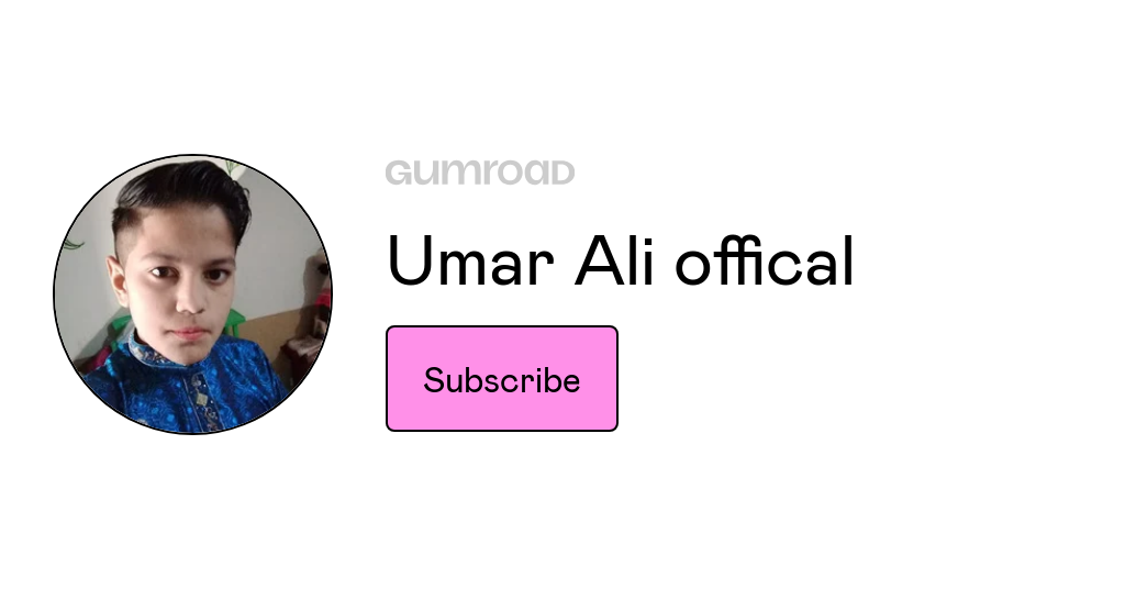 Umar Ali offical