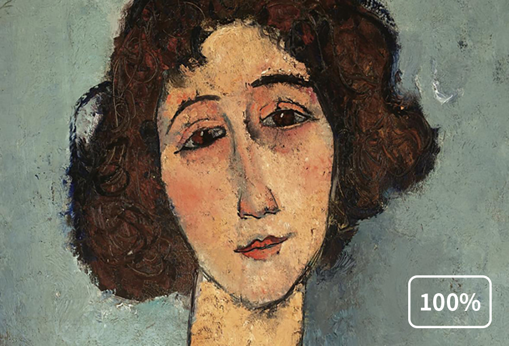 125 digital images of Amedeo Modigliani paintings, people landscape ...