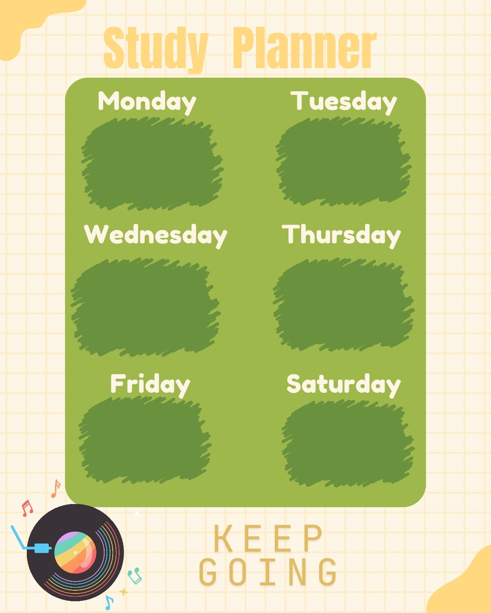 Aesthetic Study Planner for Students (Free)