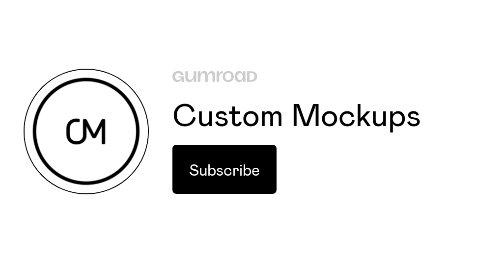 Custom Mockups