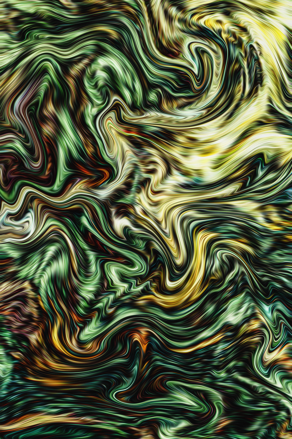 FLUID ART: "Volition" | Abstract Background