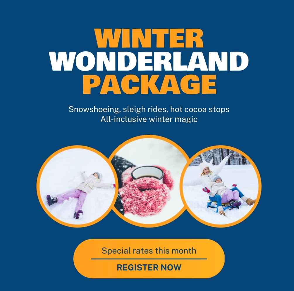 WINTER PACKAGE WONDERLAND template