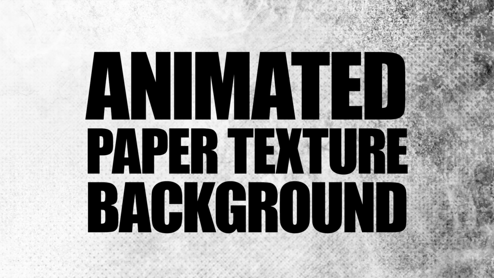 Animated Paper Texture Background | Stop Motion Overlay