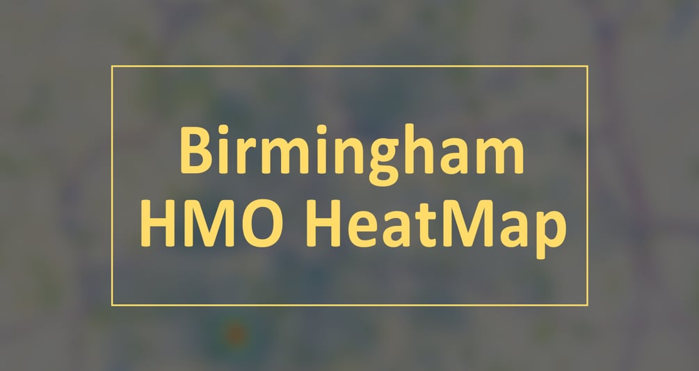 Birmingham - HMO Heat Map