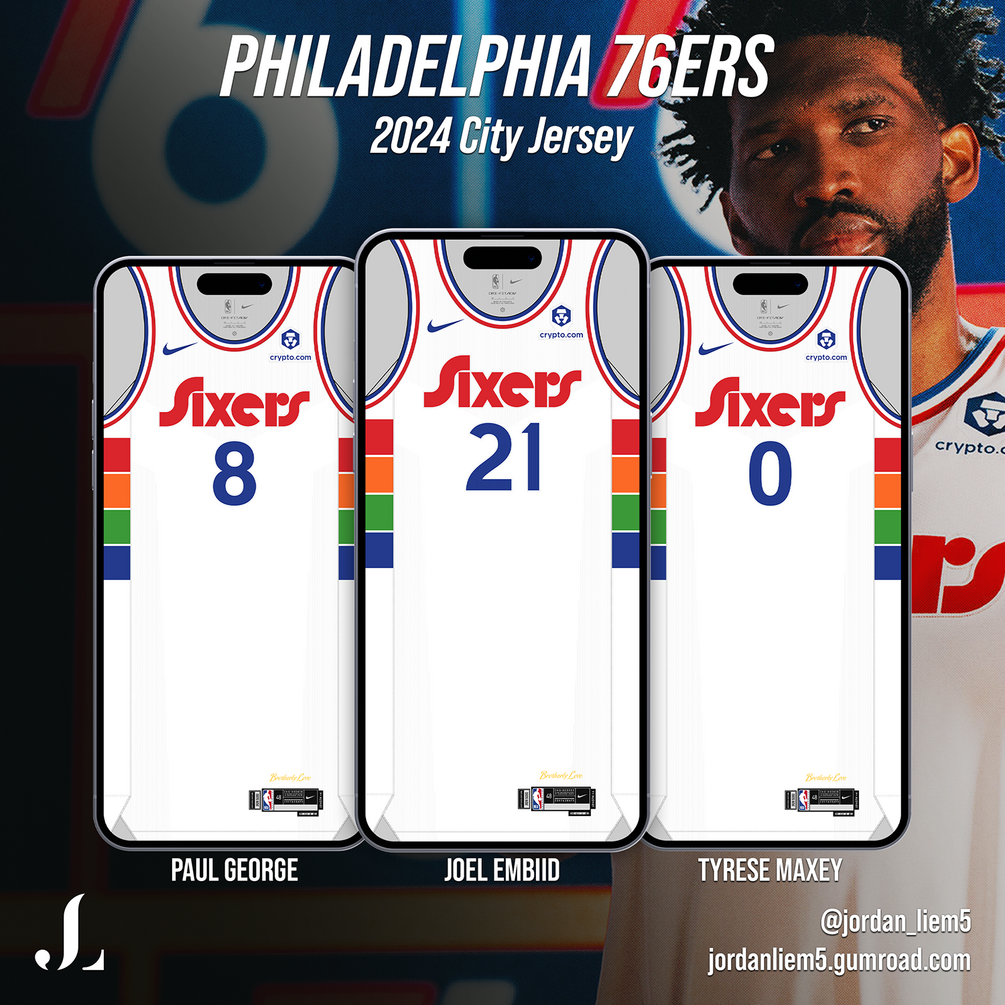 Philadelphia 76ers 2024 City Jersey