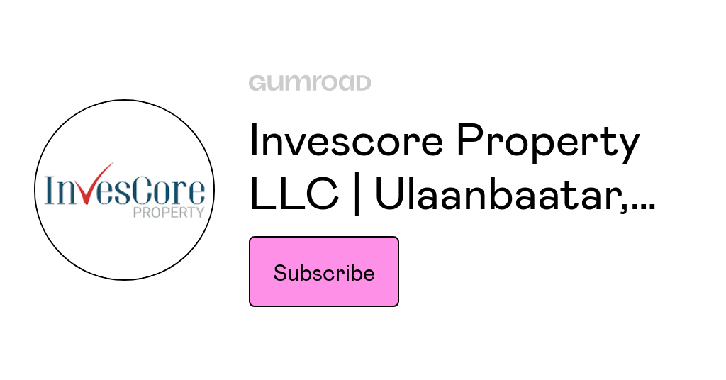 Invescore Property LLC | Ulaanbaatar, Mongolia