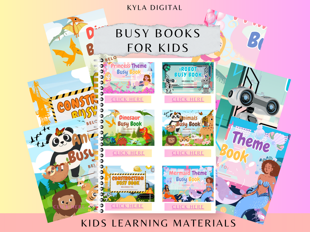BUSY BOOKS FOR KIDS BY KYLA DIGITAL