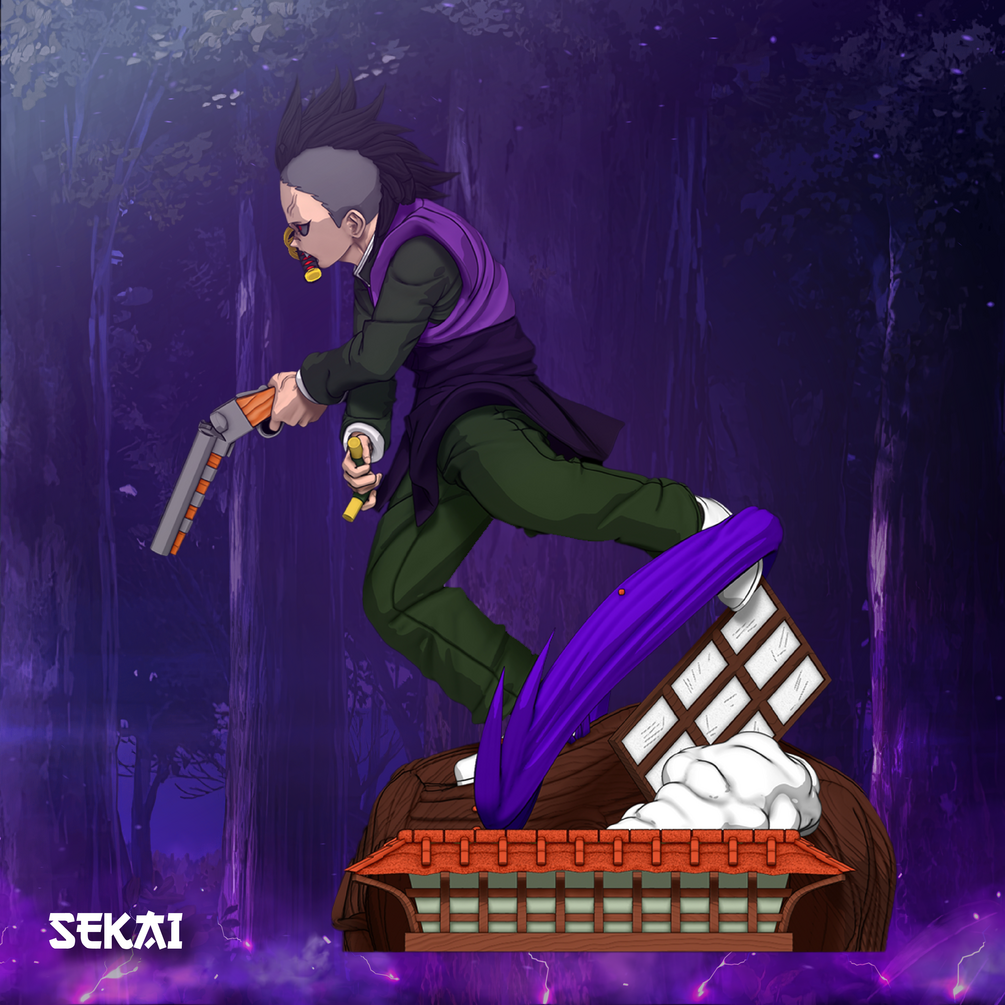 Genya Shinazugawa Sculpture and Bust - Sekai 3D Models - Tested and ...