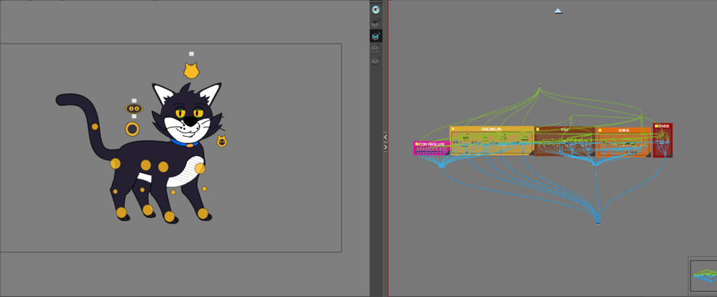 Cat IK Rig ToonBoom