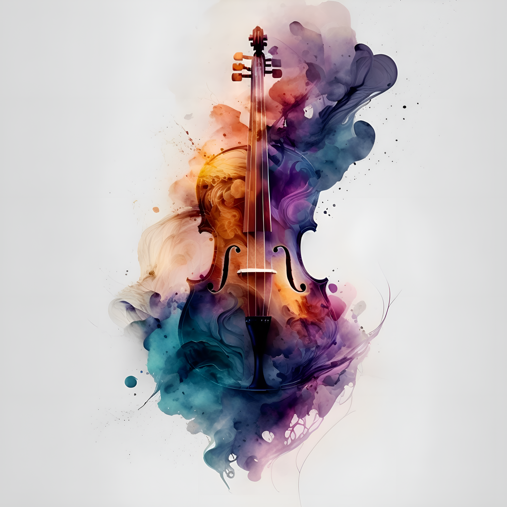 violin Abstract 3