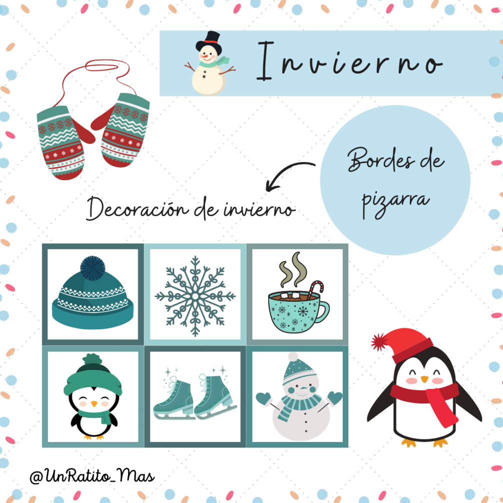 BORDES DE PIZARRA DE INVIERNO