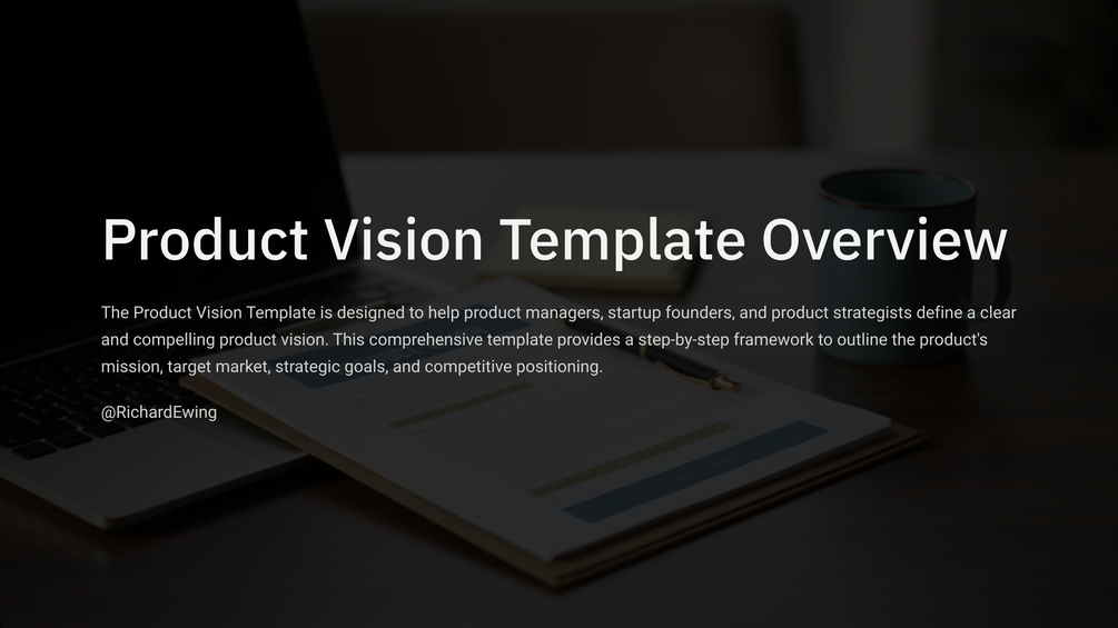 Product Vision Template