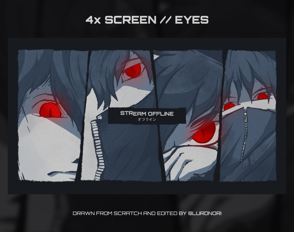 Animated Anime/Manga Screen Overlay