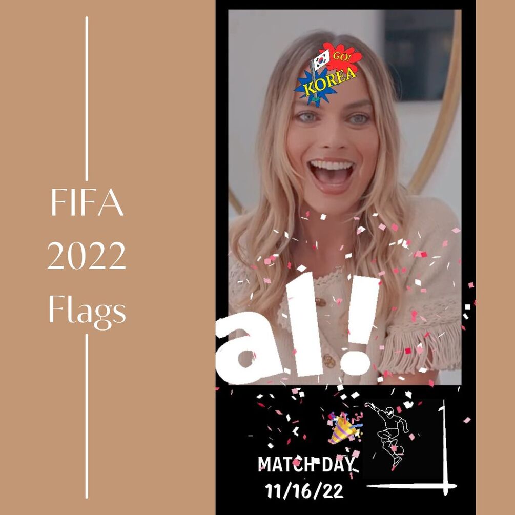 Spark Ar Template: Football FIFA 2022 Flags