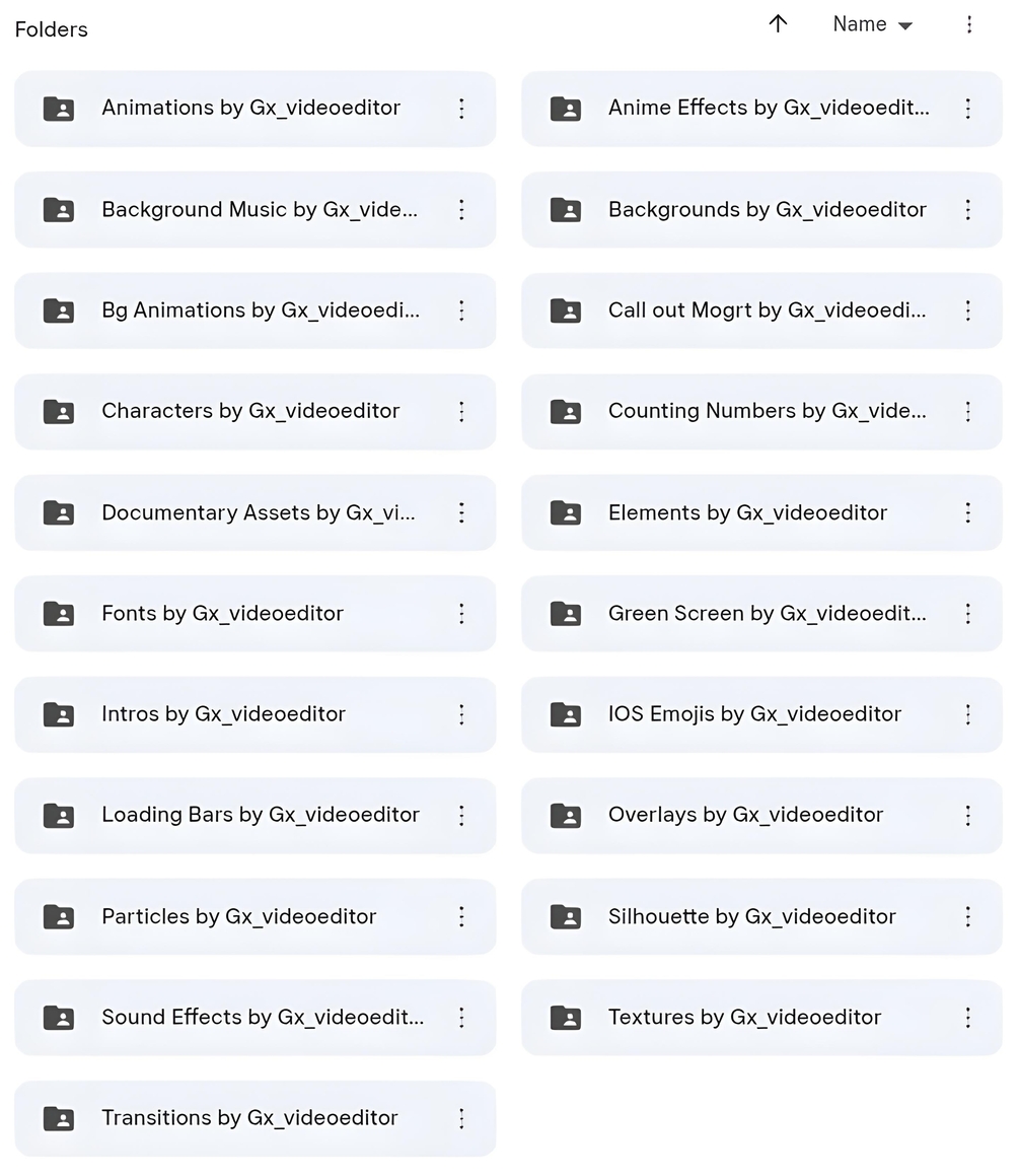 Ultimate Editing Pack (All Assets)