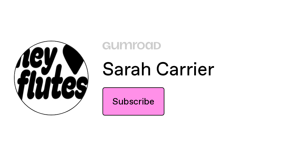 Sarah Carrier