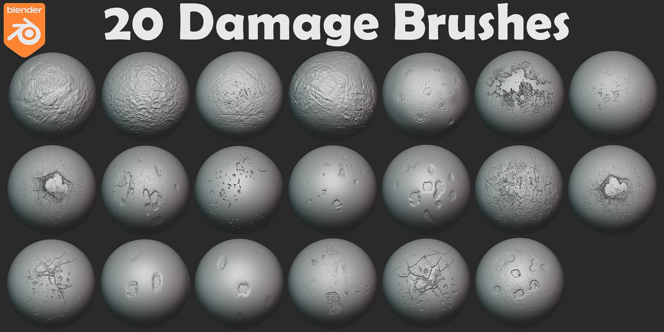 Damage Brushes for Blender