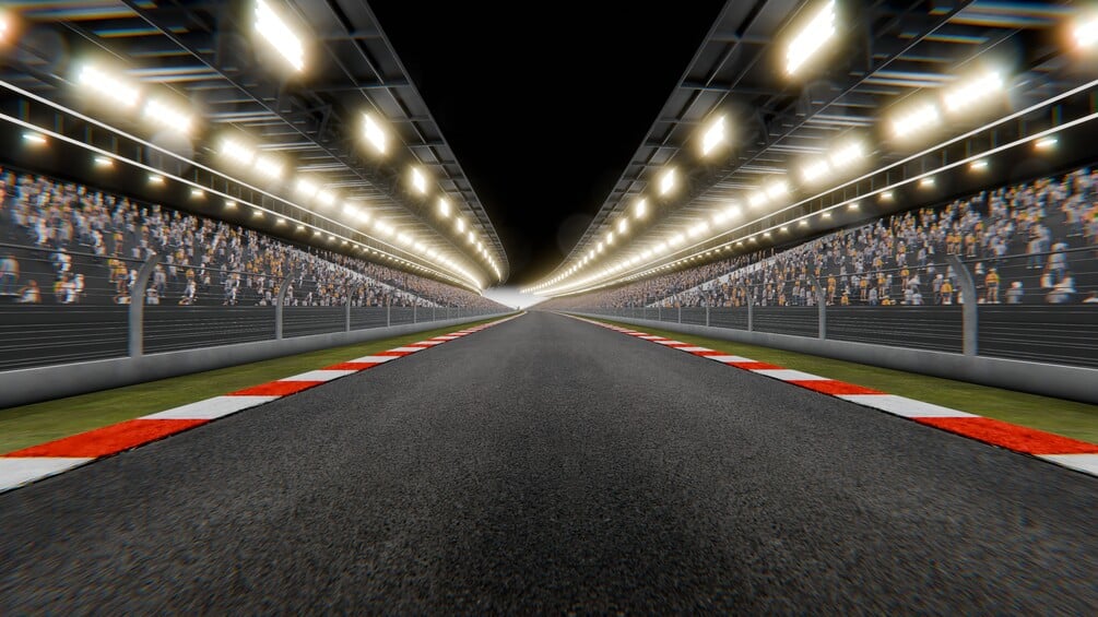 Cinematic Race Track