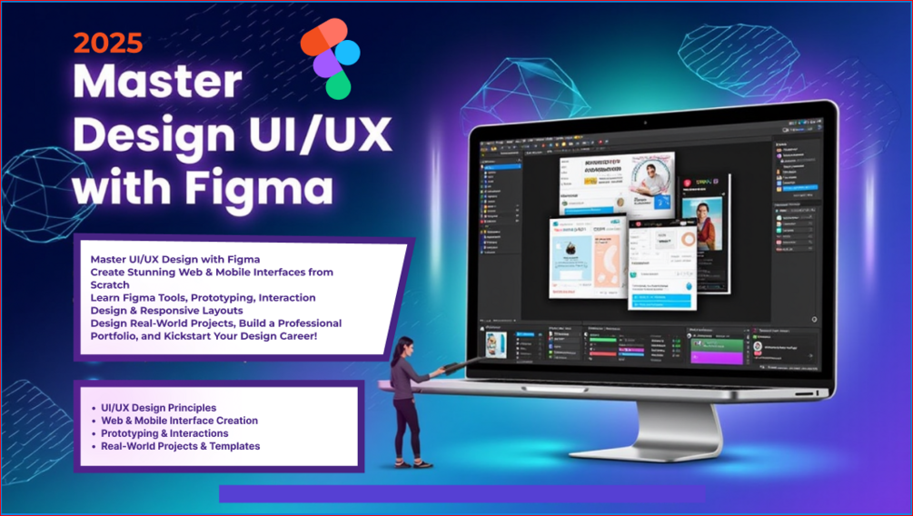 figma full course from beginner to expert level 2025 latest