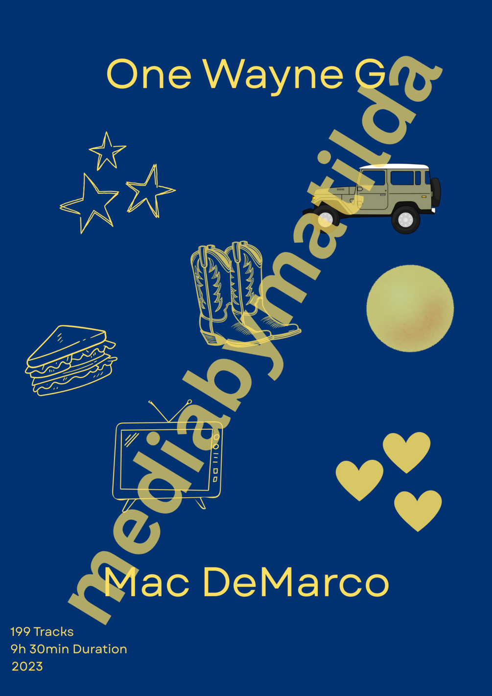 Mac DeMarco, One Wayne G poster