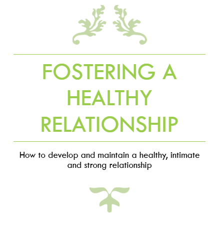 Fostering a Healthy Relationship