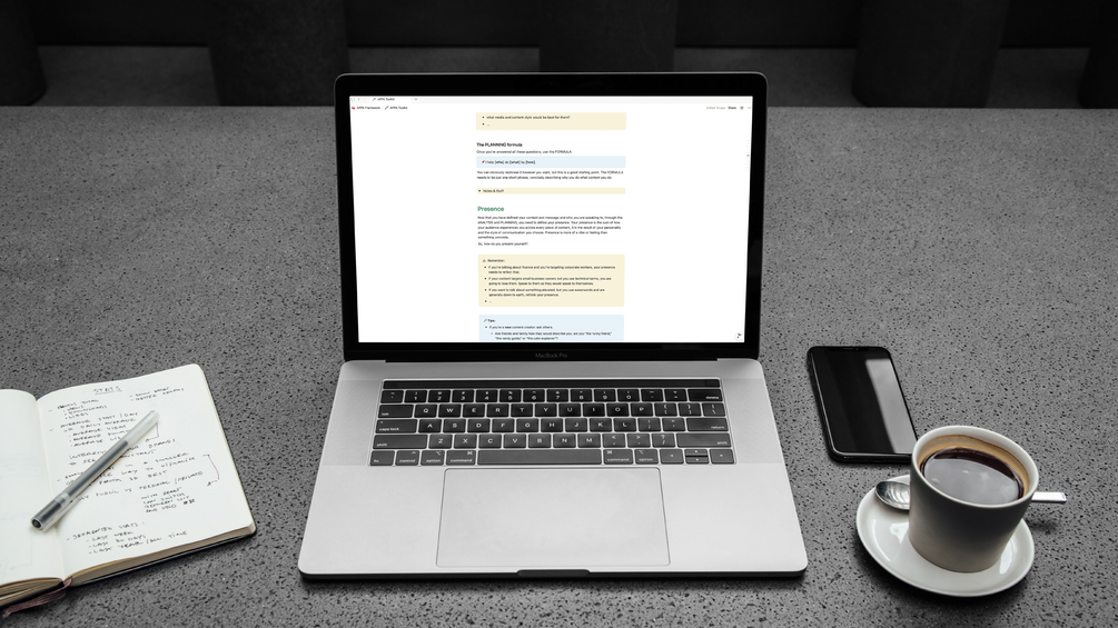 APPA Framework + Toolkit for Content Creators