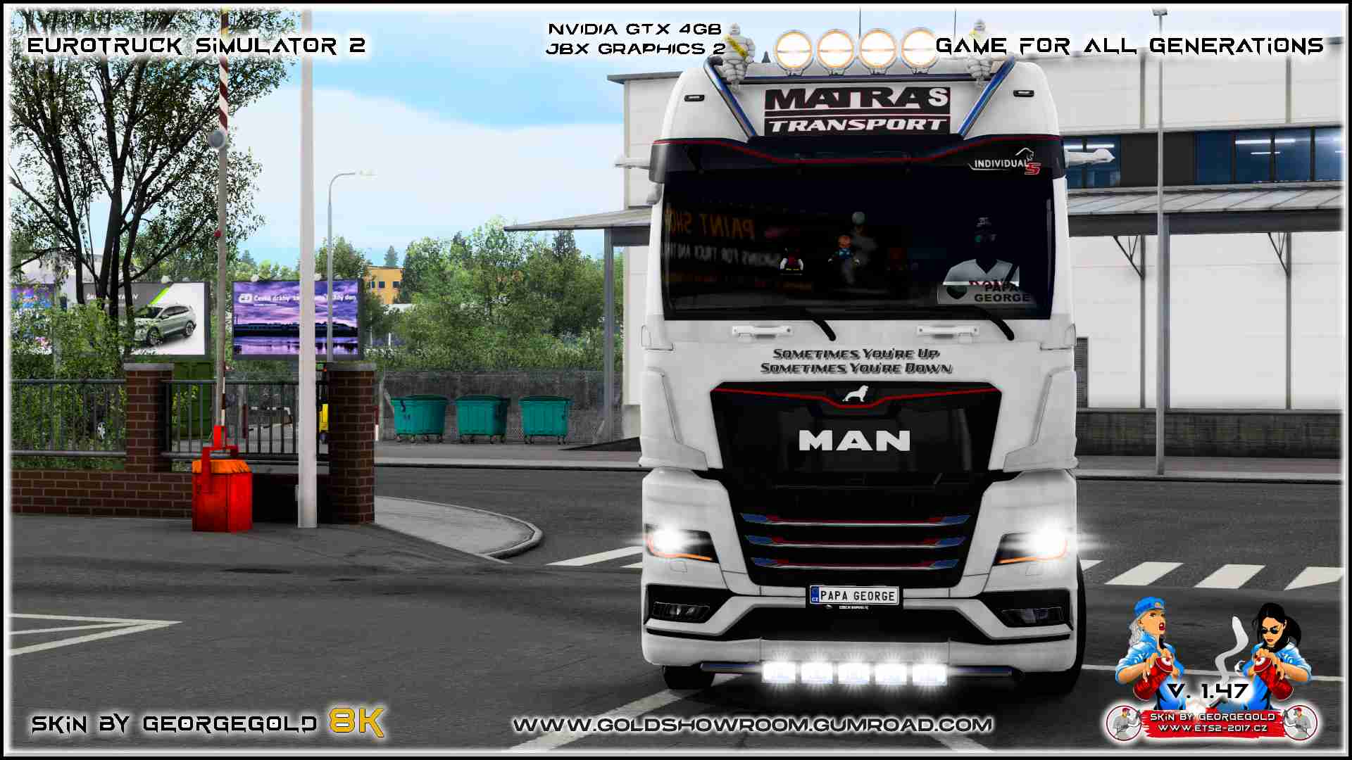 ETS 2 Skin Man 2020 SCS Matra Transport