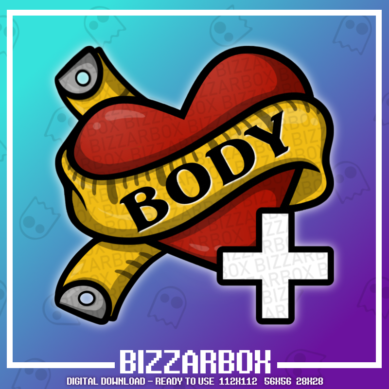 Streamer Emote: Body Positive