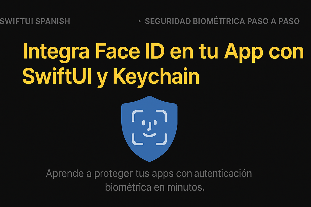 Integra Face ID en tu App con SwiftUI y Keychain — Seguridad Biométrica Paso a Paso