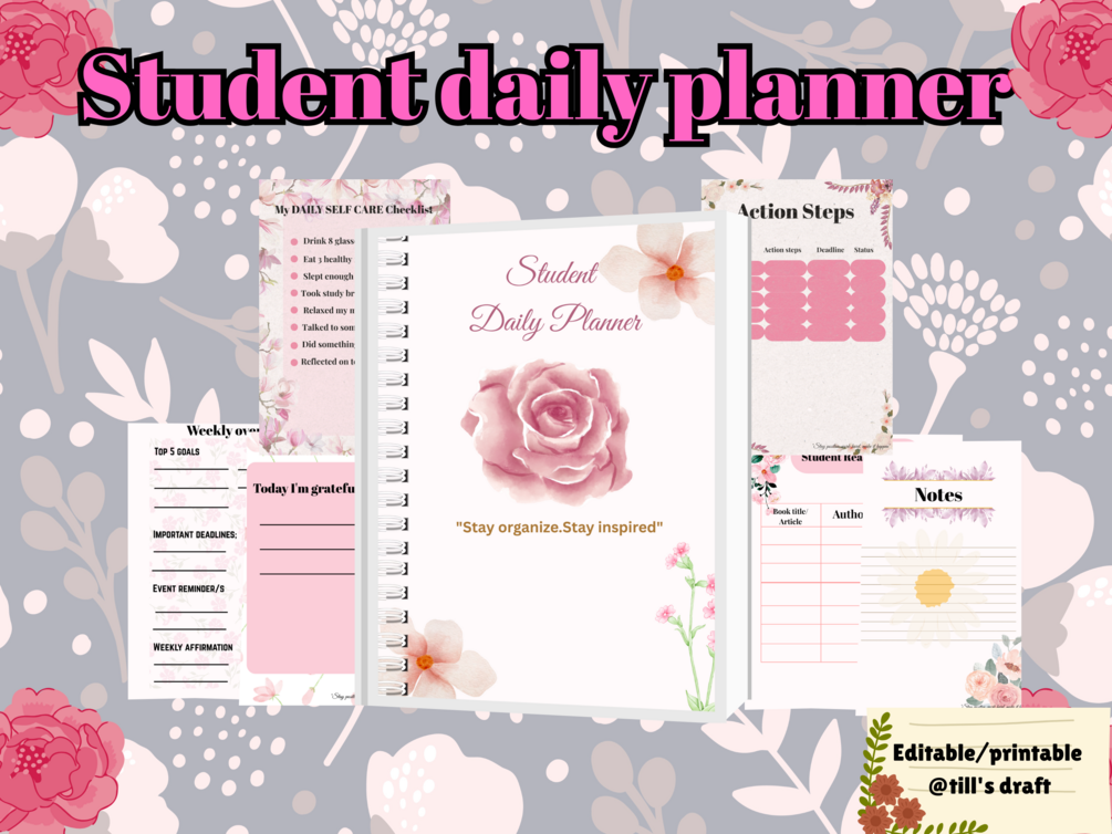Student daily planner