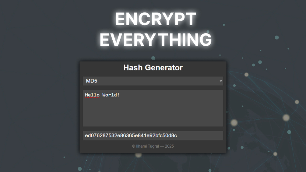 Hash Generator