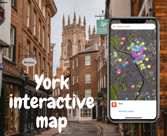 York interactive google map