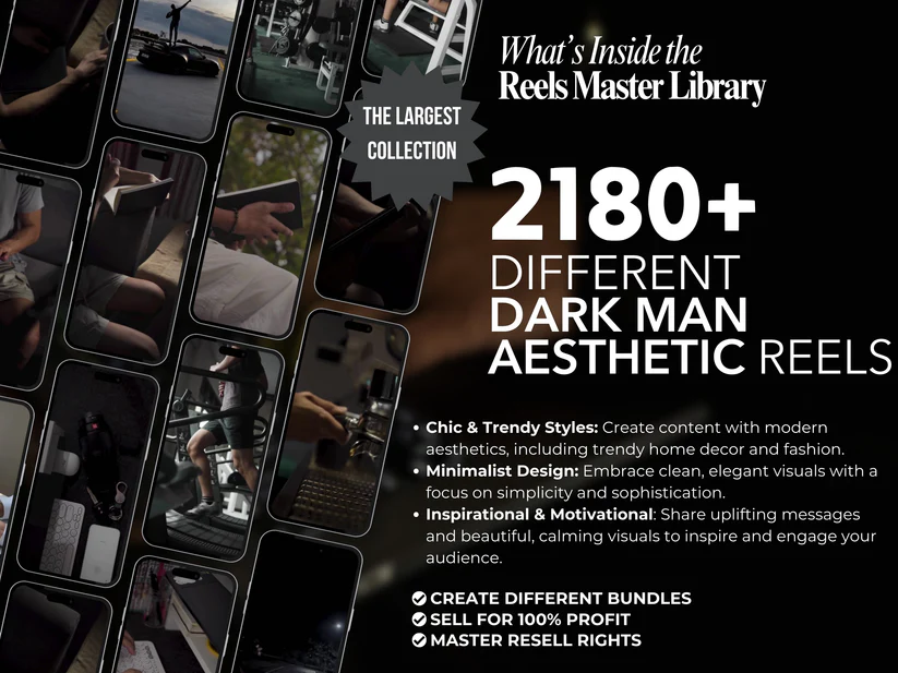 100,000+ Reel Master Library