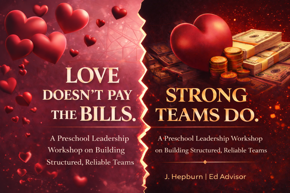 Love Doesn't Pay The Bills. Strong Teams Do. Professional Development ...