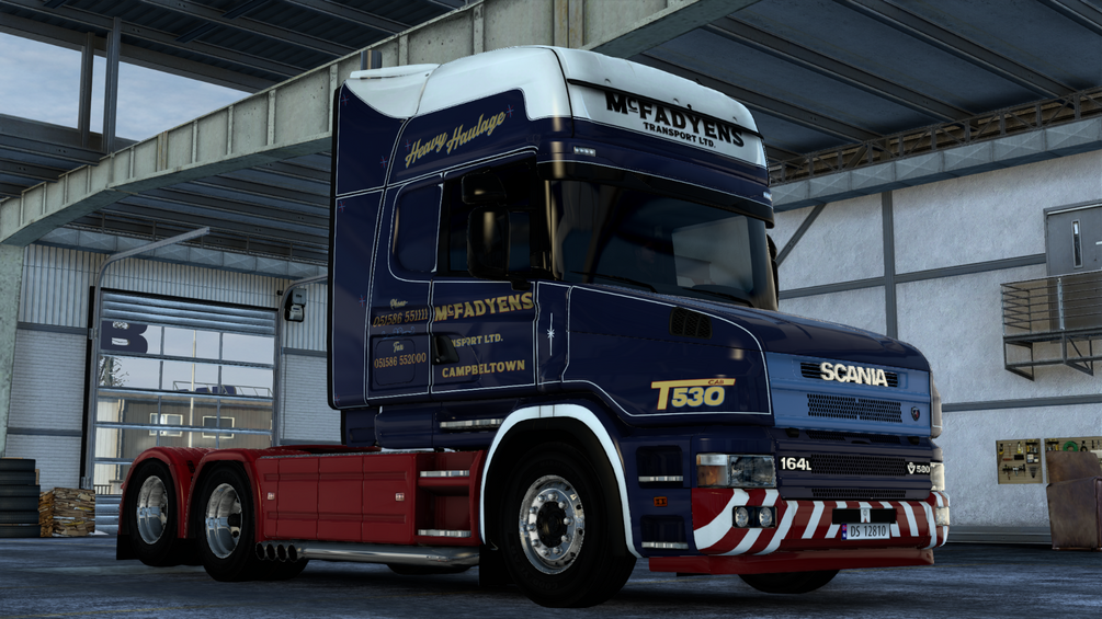 ETS2 Scania T4 530 McFadyens Skin