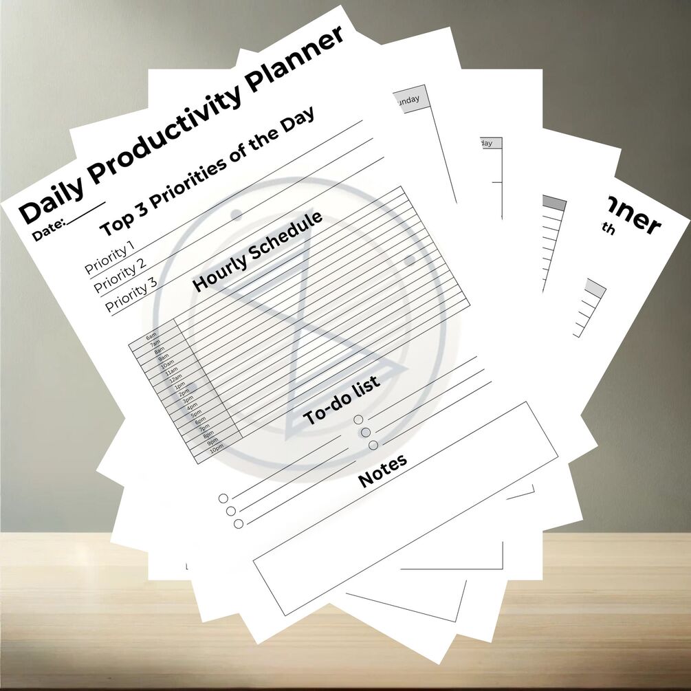 Ultimate Productivity & Organization Planner Set (5 Minimalist ...