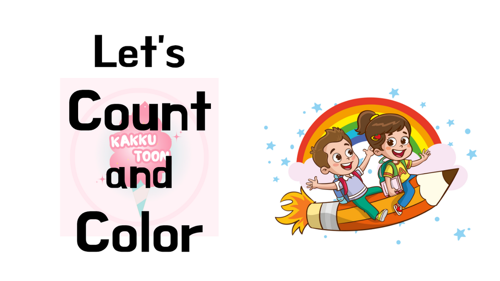 Let's count and colour!