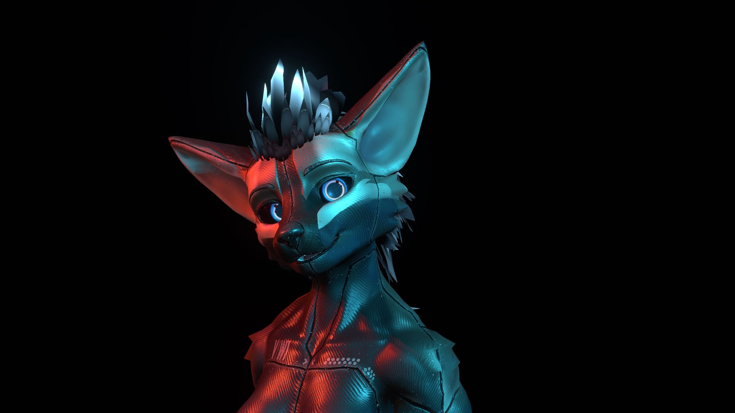 🦊 Cyber VIWI Textures and Materials out NOW for free! 🦾 - Mos