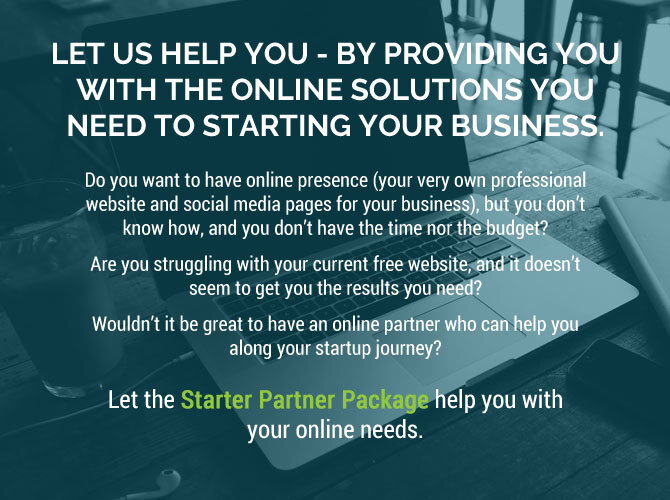 Starter Partner Package - Your Online Partner For Your Business
