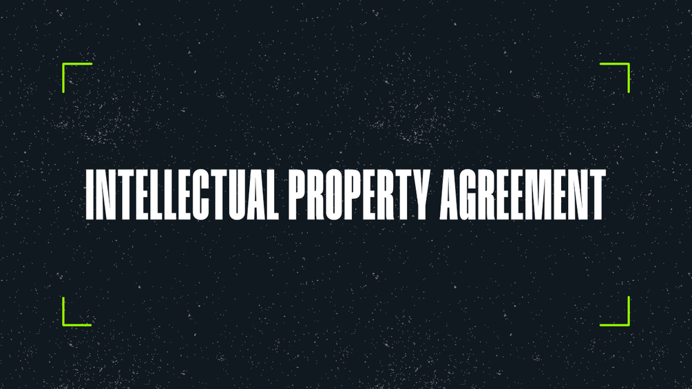 Schedule A: Intellectual Property Agreement Template