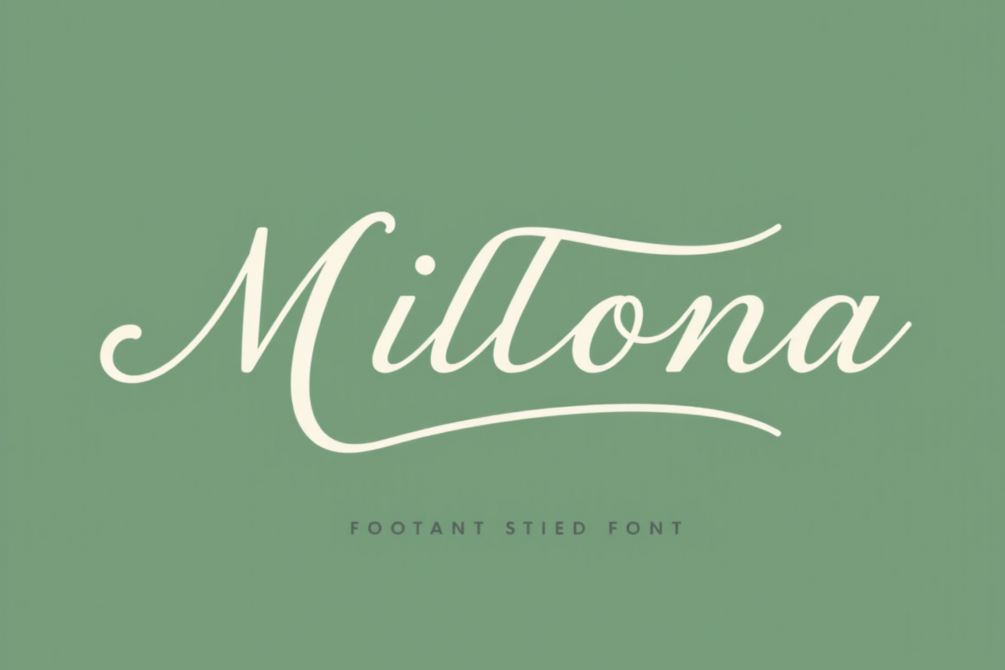 Miltona Elegant Script Font