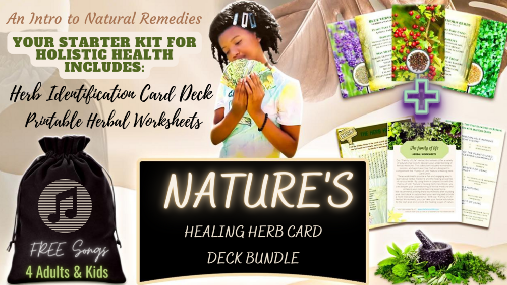 Nature's Healing Herb Card Deck: A Beginner's Guide to Natural Remedies