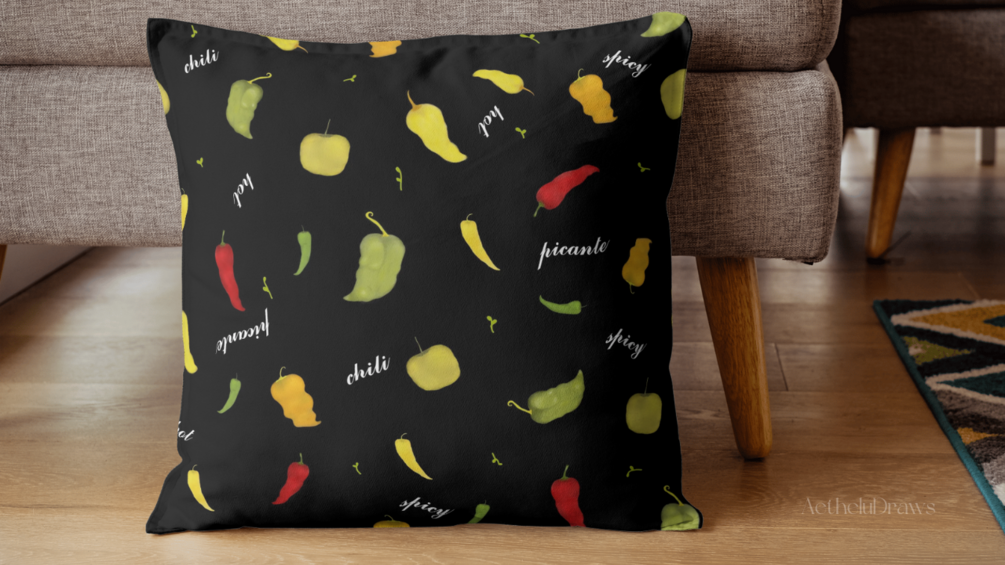 Chili Seamless Pattern Designs & Digital Papers Set Printable Papers ...