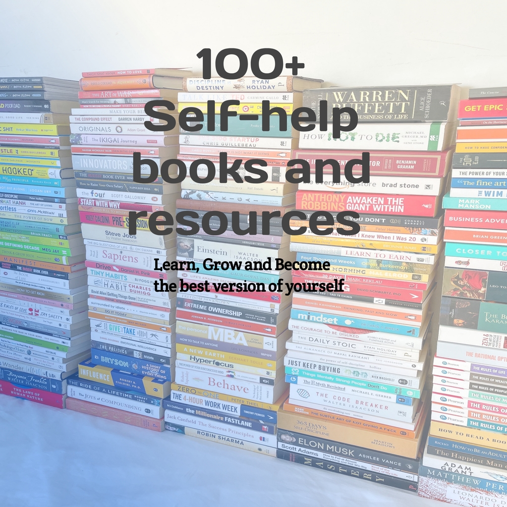 The Growth Lab - 100+ Self-help books and resources